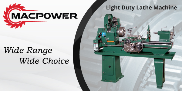 Light Duty Lathe Machine (Model: ML-1) - Macpower Ind.