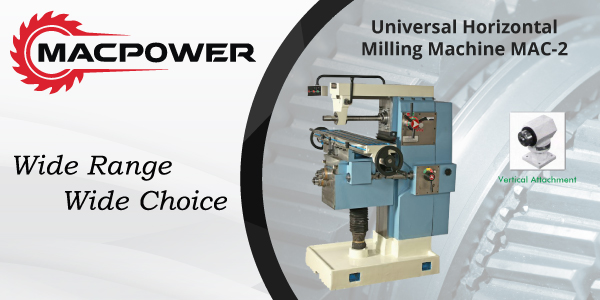 Universal Horizontal Milling Machine MAC-2